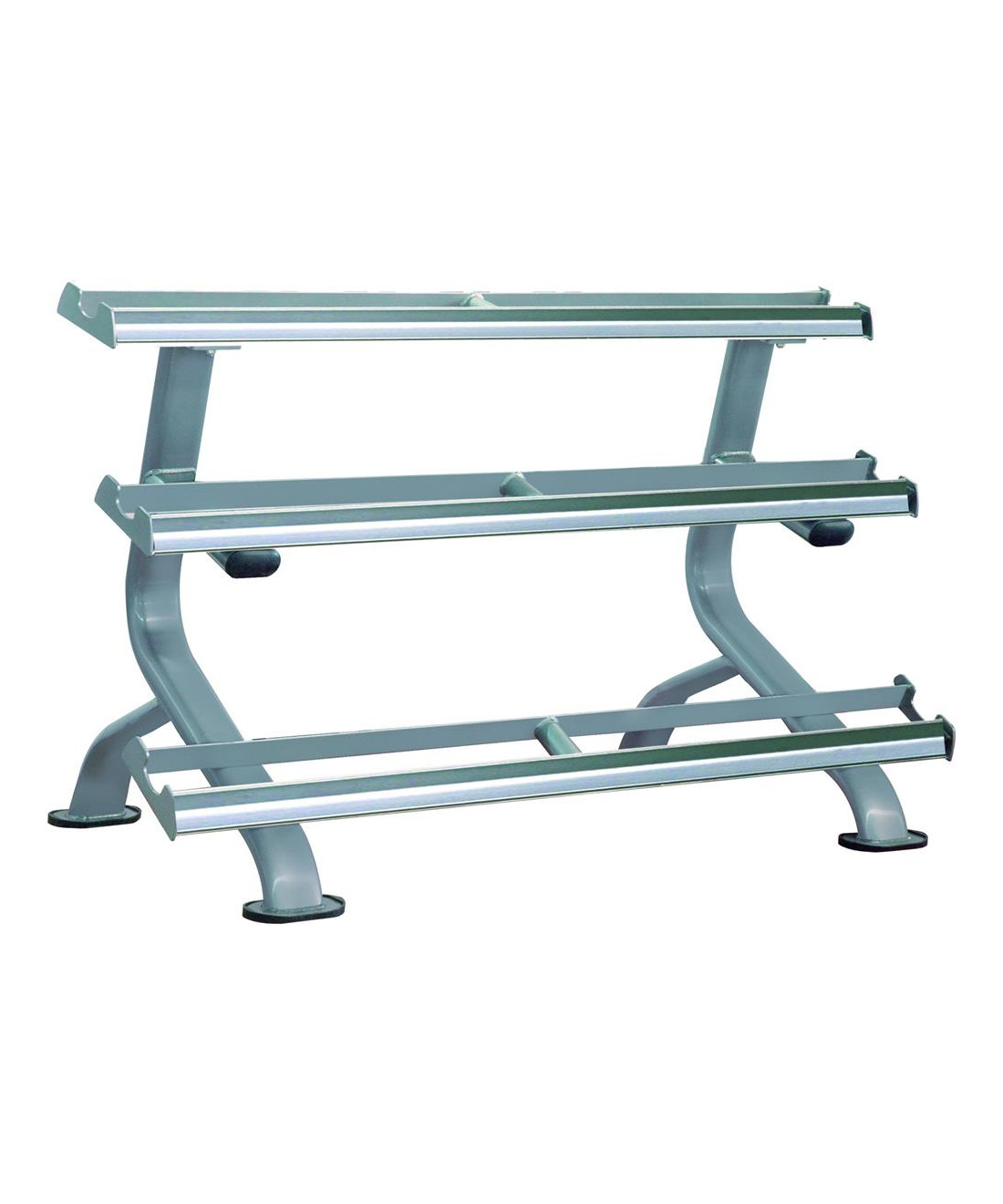 RACK HALTERES HEX PRO -GRIS- 3 NIVEAUX