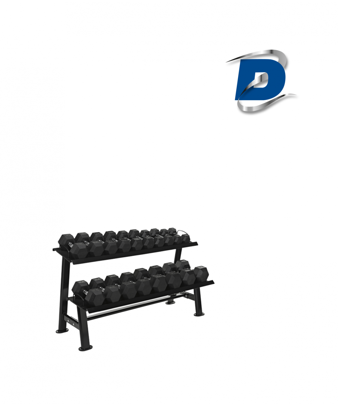 Rack robuste pour haltères
