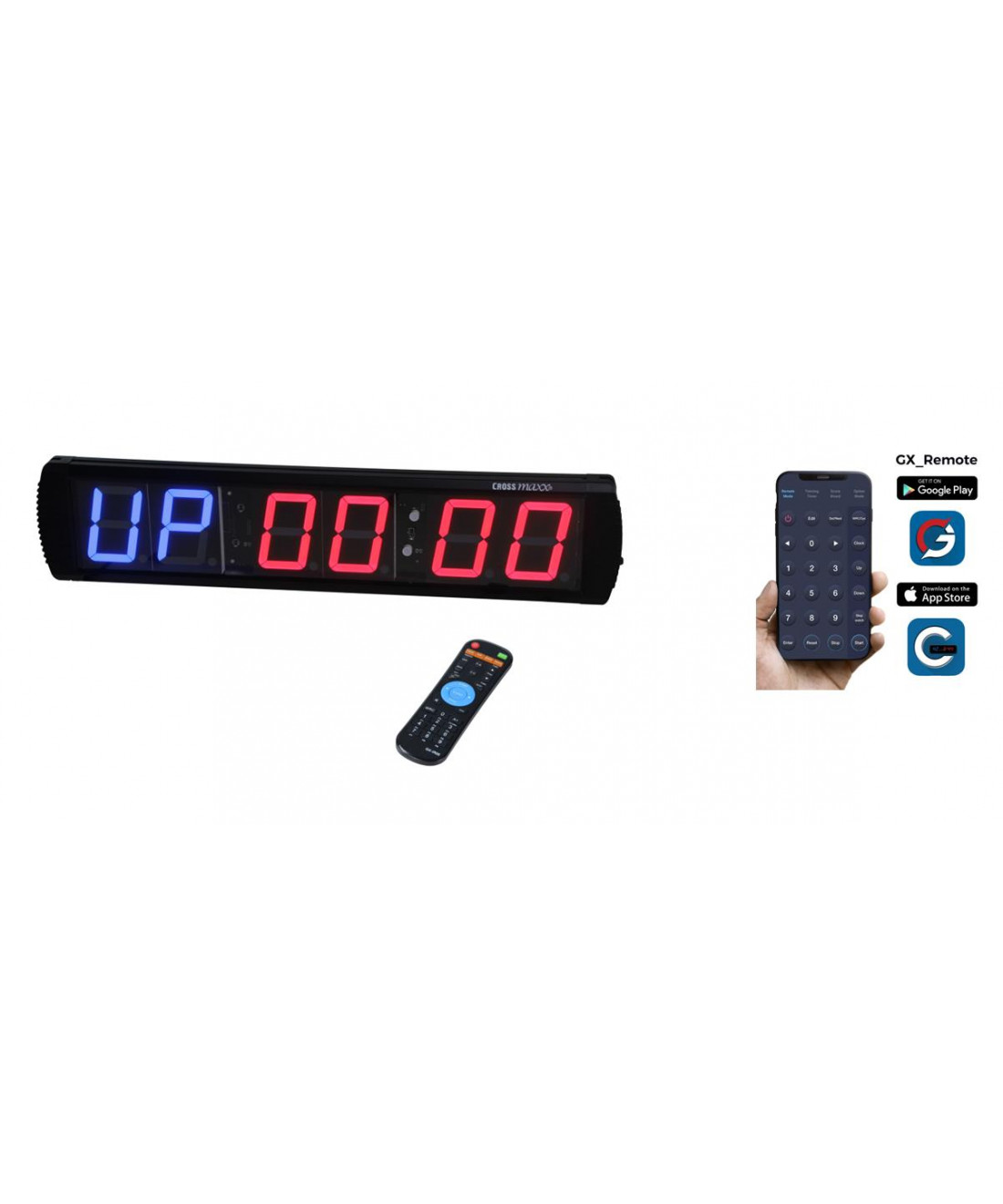 Chronomètre mural 6 digit gym timer - DISPORTEX