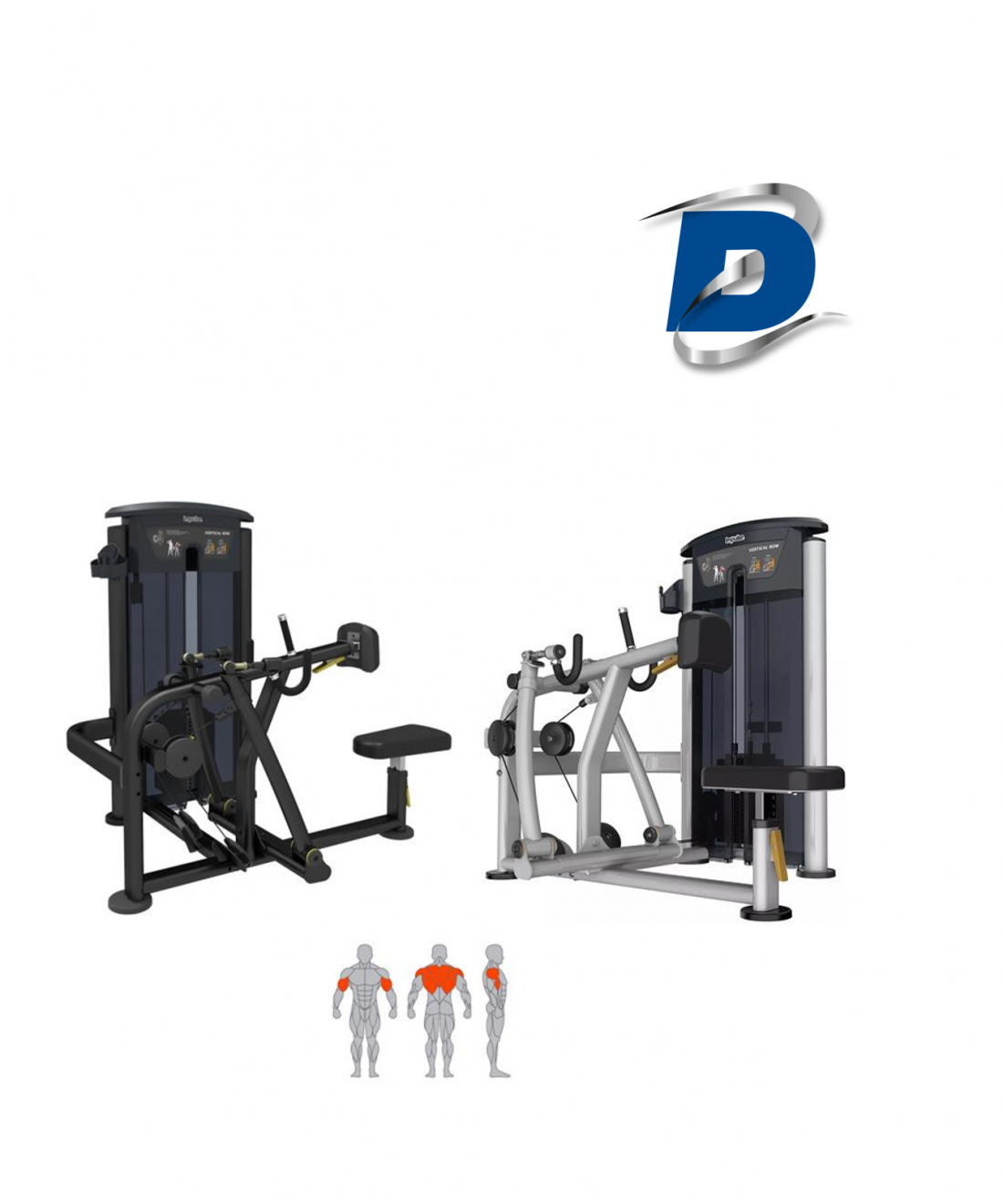ROWING CONVERGENT - DISPORTEX PRO - CHARGE 134 KILOS