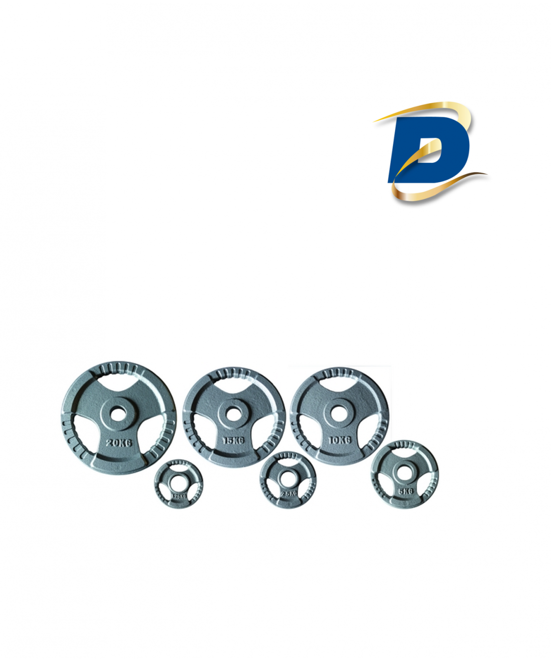 DISQUE MUSCULATION FONTE 25 KILOS